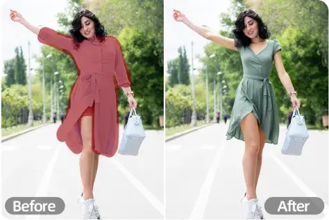 AI Clothes Changer - Virtual Fitting Online | Picsman